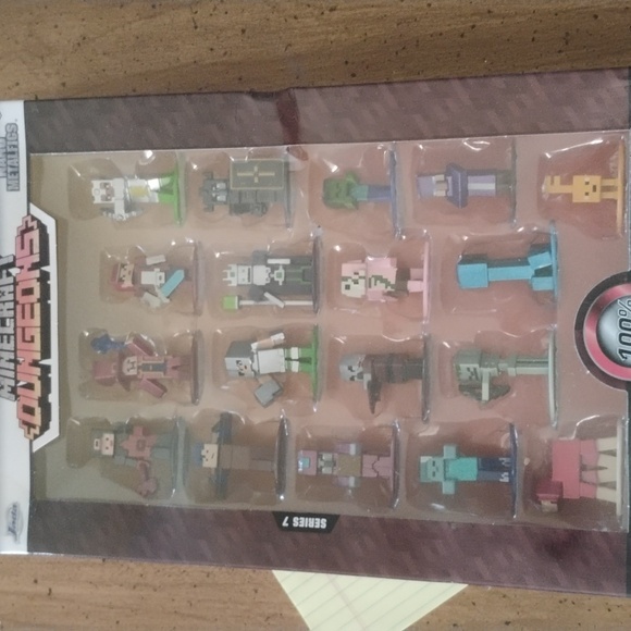 Mojang | Other | Minecraft Dungeons Die Cast Set Series 7 | Poshmark